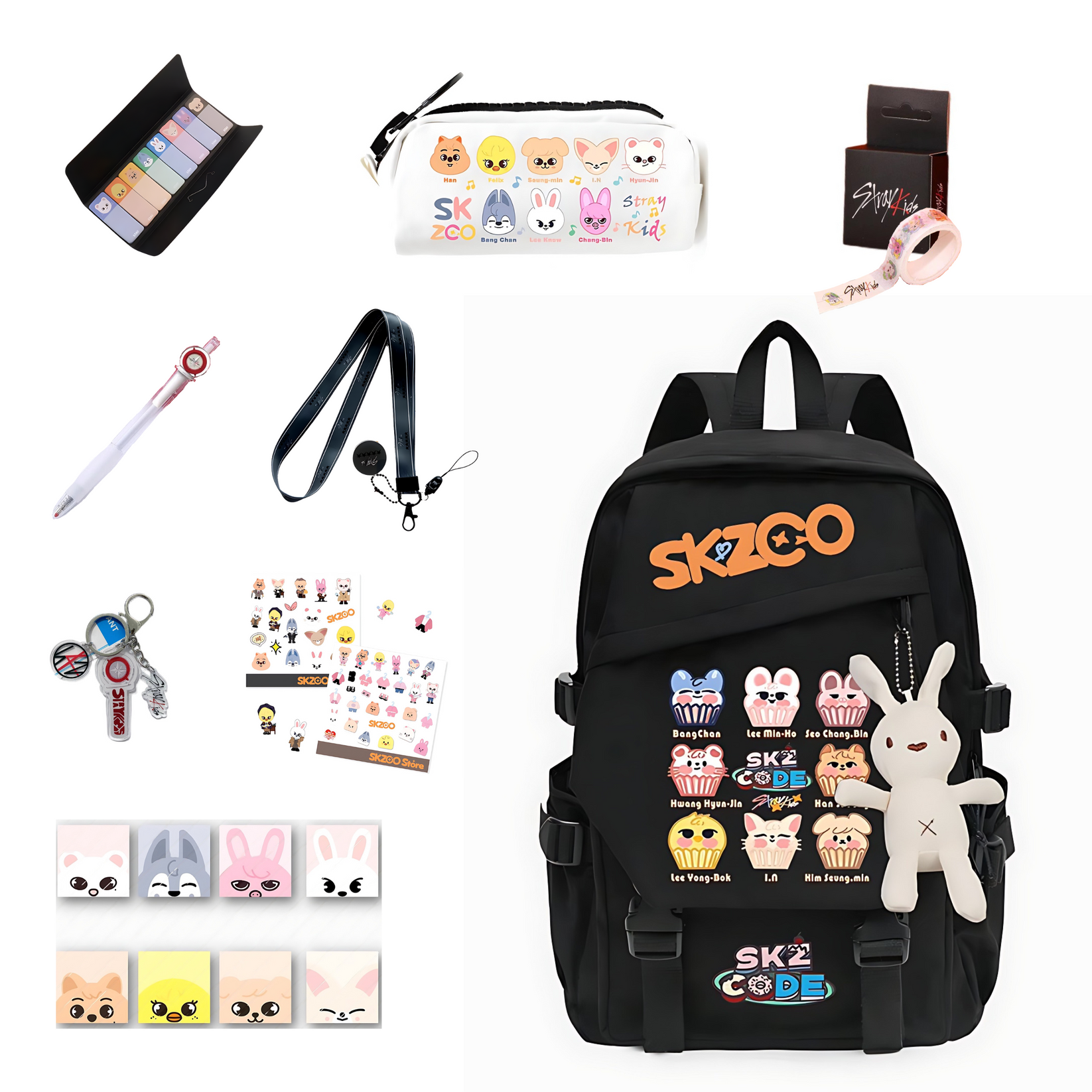 Stray Kids SKZOO Back To School Bundle – idollookbook