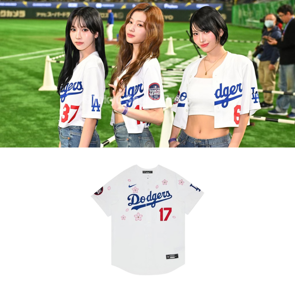 Twice LA Tokyo Series Baseball Jersey – idollookbook
