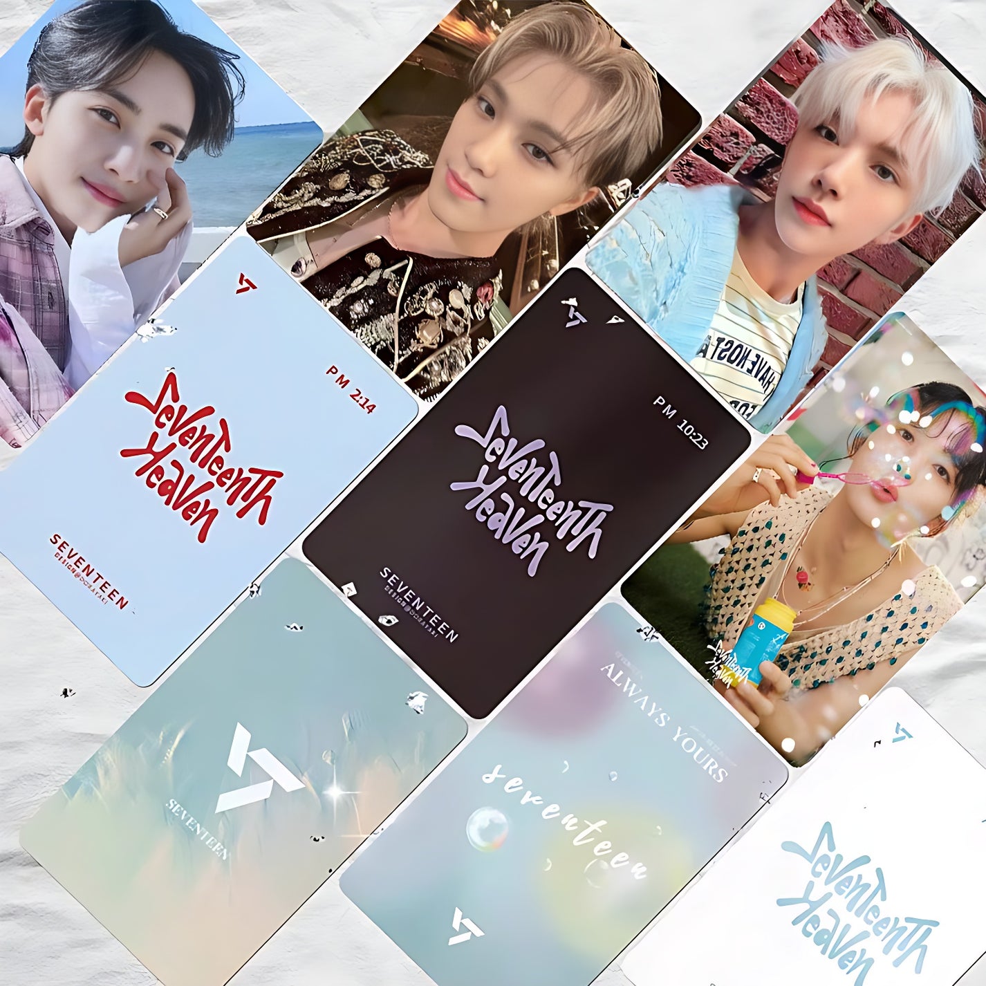 Seventeen Seventeenth Heaven Album Photocards – idollookbook